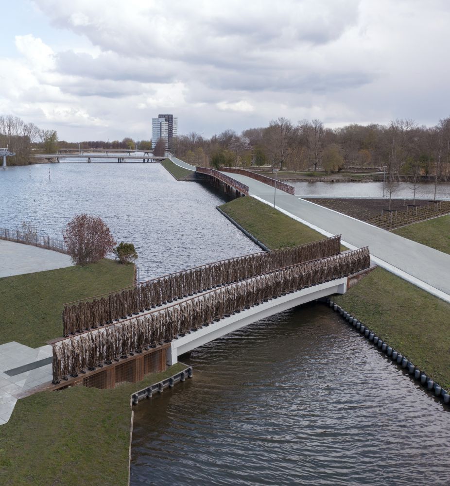 First flax Smart Circular Bridge opened – INNOVATIVE MATERIALS