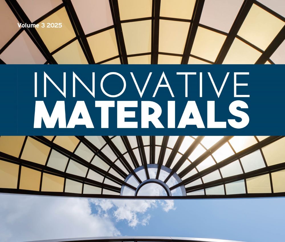 The new Innovative Materials 2025 volume 3 has just been released ...